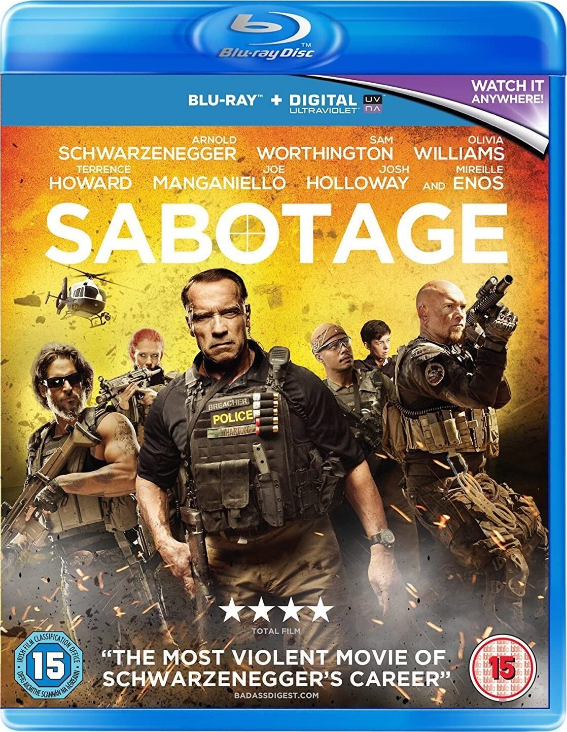 Sabotage Blu-ray